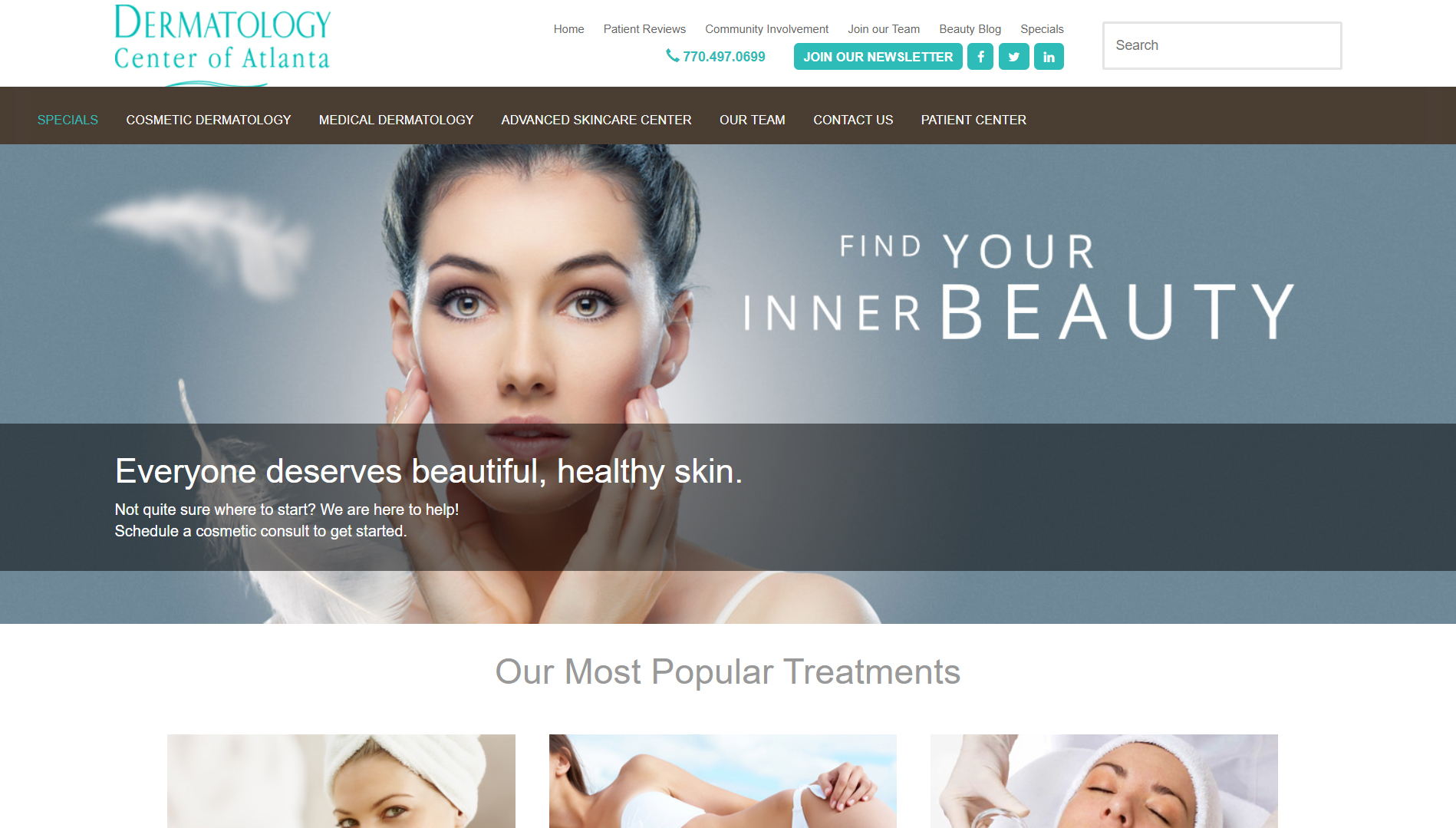Atlanta West Dermatology - CloudTalk Interactive